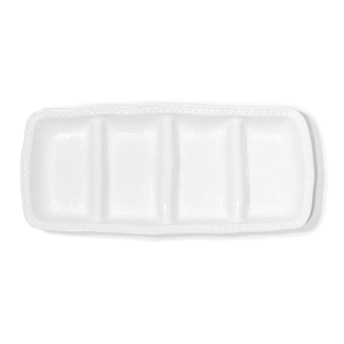 Hampton Hammered Quad Snack Bowl | Q Home