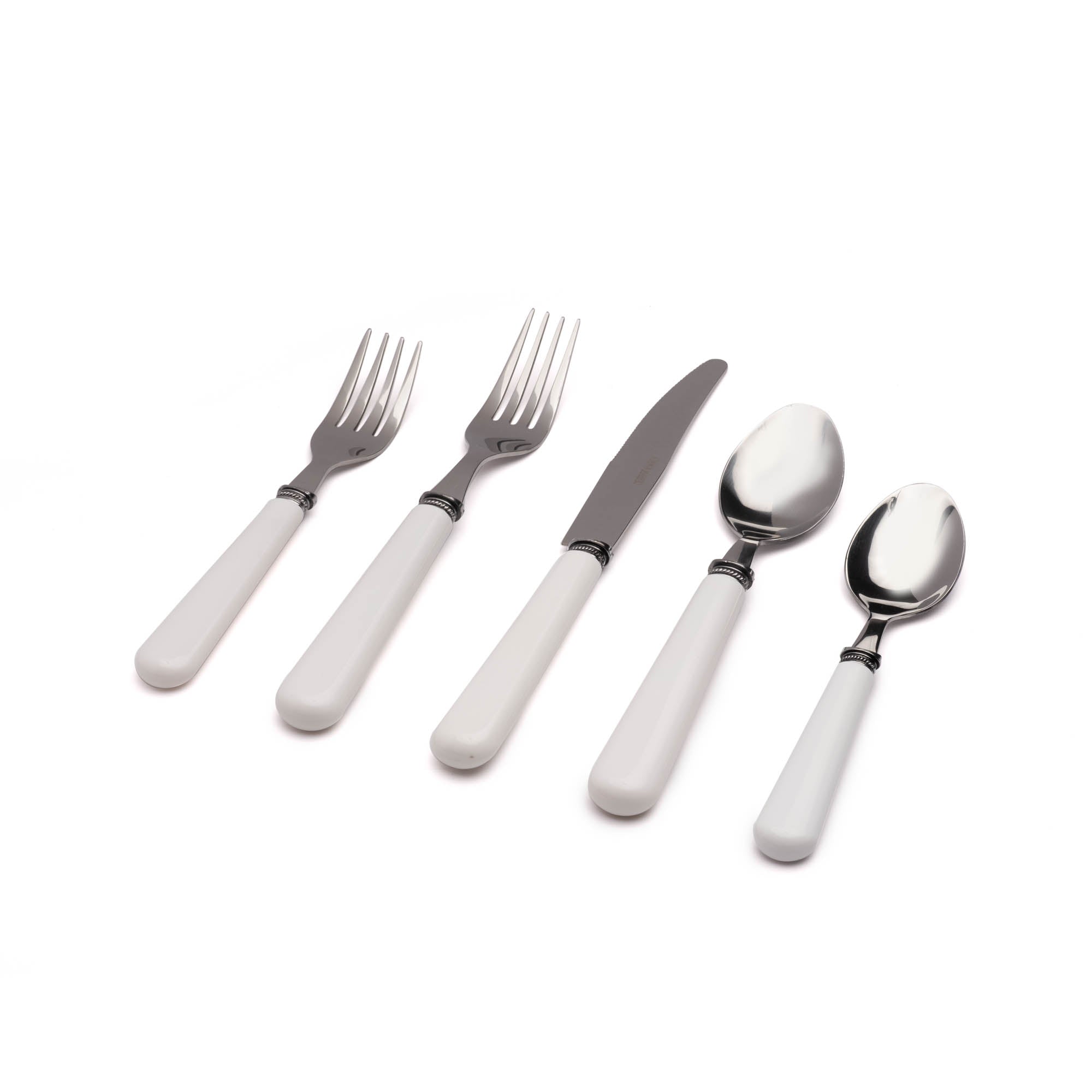 Provence White 20pc Flatware Set | Q Home